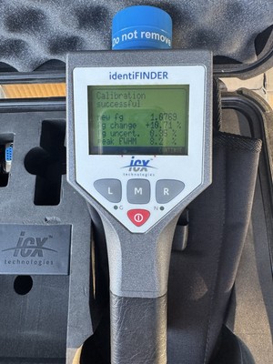 ICX identiFINDER Radiation Detector / Gamma Spectrometer Variant NGH ...