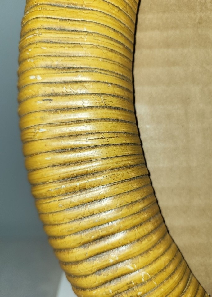 Vintage Oval Rattan Wicker Picture Frame • Boho Wall/Table Decor | eBay