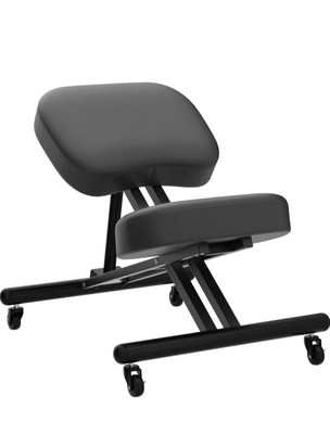 Ergonomic Kneeling Chair Adjustable Posture Chair Stool with Angled ...
