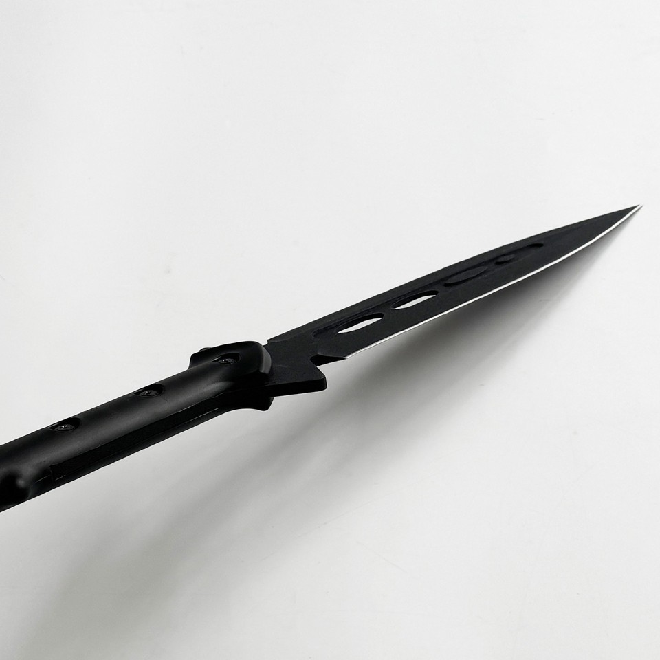 Survival Hunting Spear,Stainless steel throwing spear,Nylon protective ...