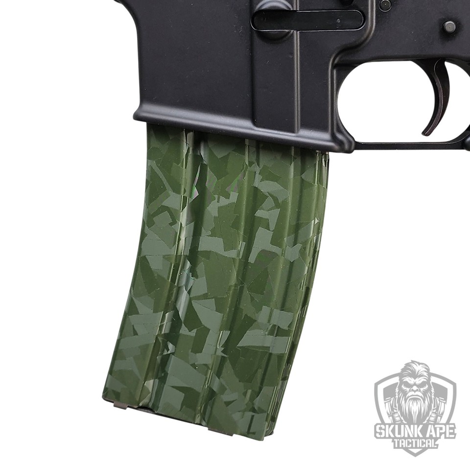 Magazine Wrap, Premium Vinyl Skin for AR & Airsoft Mags, Choose Design ...