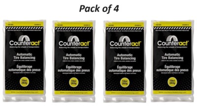 Counteract 10 Oz Automatic Tire Balancing Beads (4 Bags) Tire Balancer ...