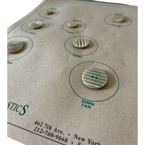 Vintage Button Sample Cards LOT of 3 Salesman's Display New York, NY | eBay