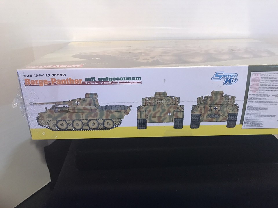 DRAGON 6835 BERGE PANTHER TANK MODEL KIT-NIB- 1/35 SCALE | eBay