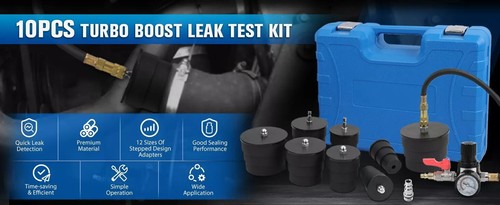Turbo System Leakage Tester Turbocharger Air Pressure Boost Leak Test ...