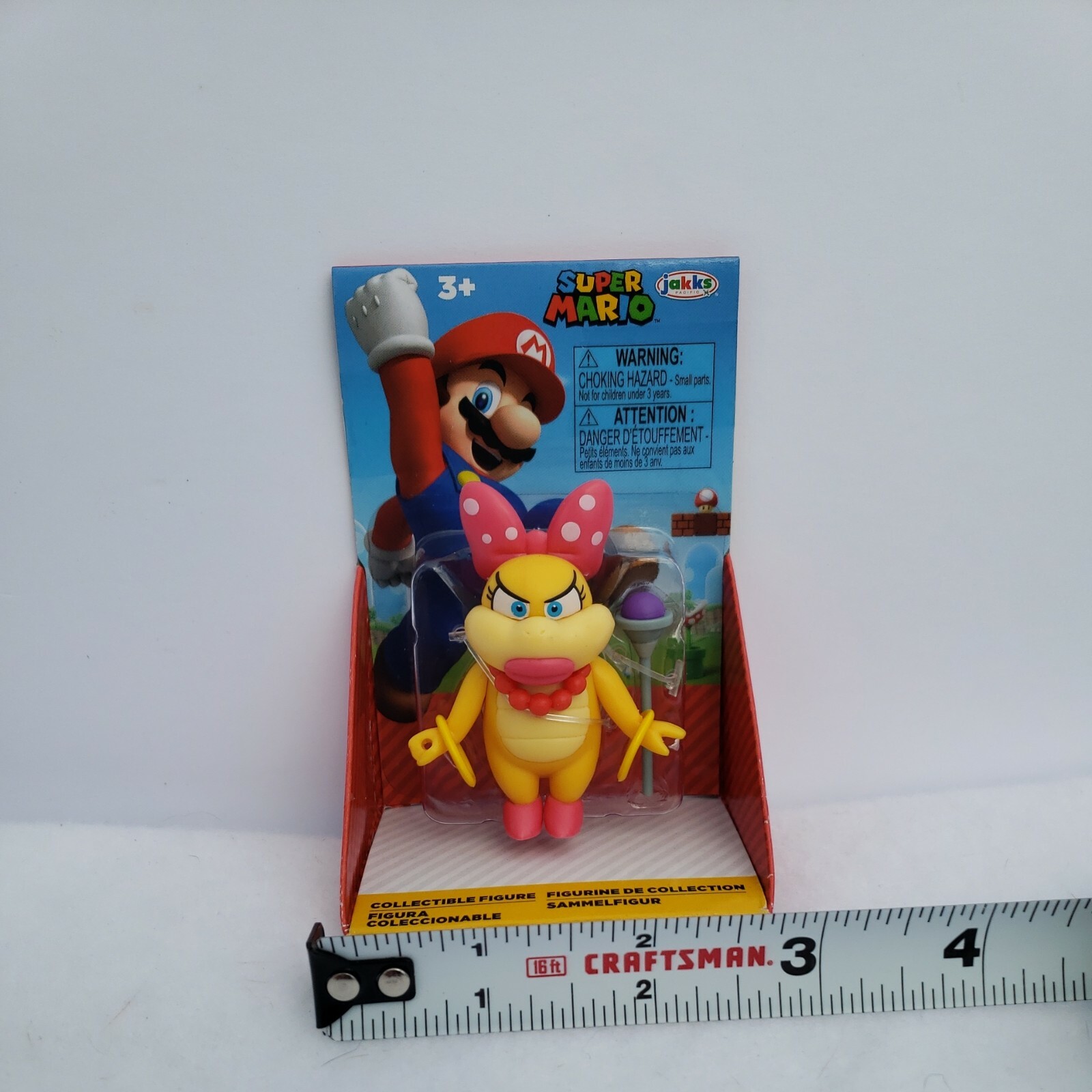 Nintendo Super Mario Wendy Koopa 2.5" Figure Jakks Pacific 2021