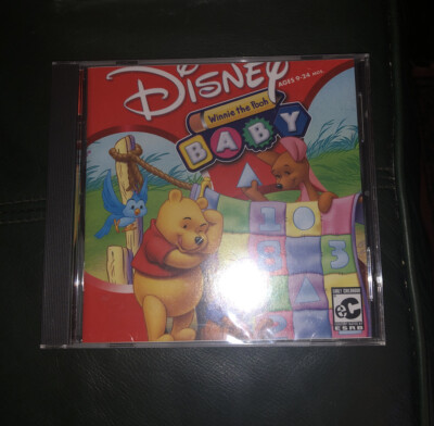 Disney Winnie the Pooh Games for Baby, Ages 9-24 Mos. PC CD Educational ...