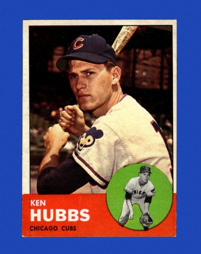1963 Topps Set-Break # 15 Ken Hubbs EX-EXMINT *GMCARDS* | eBay