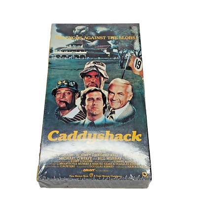 Caddyshack VHS Tape 1991 Chevy Chase Bill Murray Sealed 12569200531| eBay