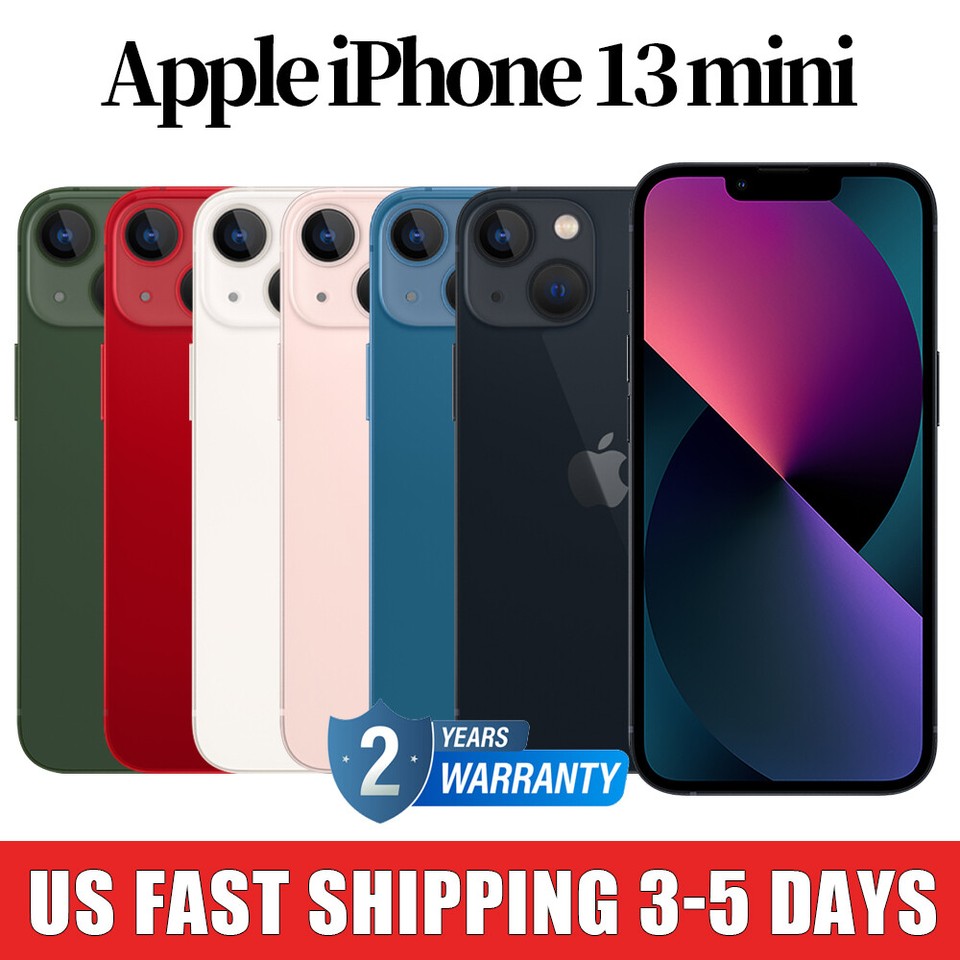 Factory New Sealed Apple iPhone 12 Mini/13 Mini Fully Unlocked 256GB ...