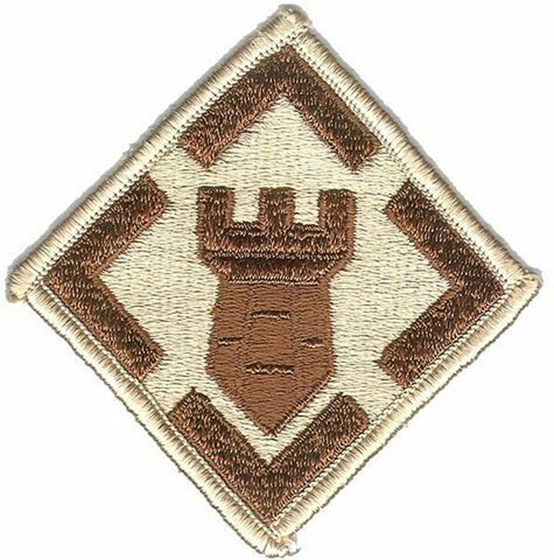 US ARMY 20TH ENGINEER BRIGADE PATCH - DESERT | eBay