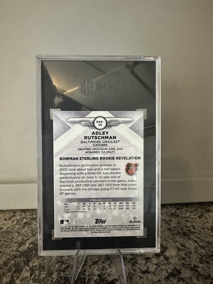 2023 Bowman Sterling - Rookies #BSR-50 Adley Rutschman (RC) | eBay