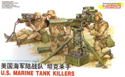 Dragon 1:35 US Marine Tank Killers | eBay