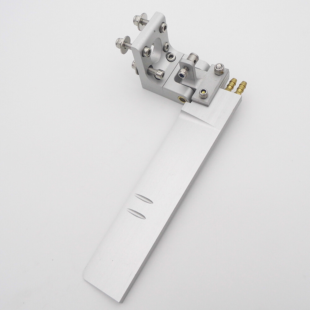 160mm RC Boat Rudder Dual Water Pickup Rudder for Gasoline RC Racing ...