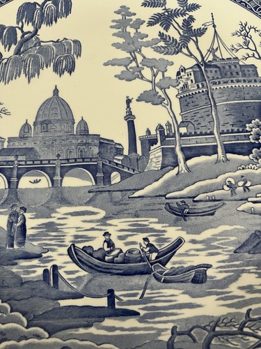 VTG Spode The Blue Room Collection - Rome - Large Plate- Gorgeous!!! | eBay