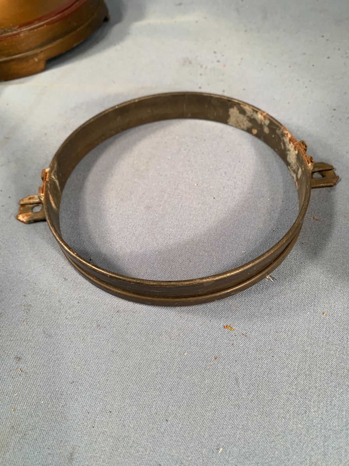 Vintage metal 5&1/2" Victorian Hanging Kerosene Oil Lamp Font Ring | eBay