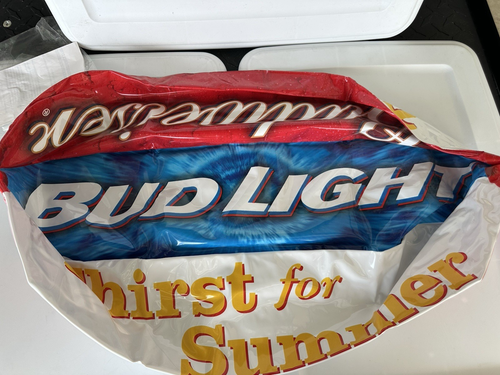 Vintage Bud/Bud Light Thirst For Summer Inflatable (Brand New in ...