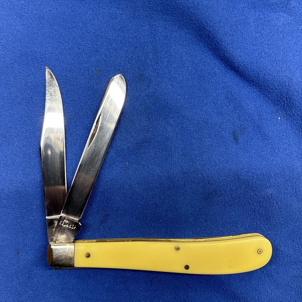1980 Case Yellow Slimline Trapper, 2 Blade, 32048 SP, Never Used | eBay