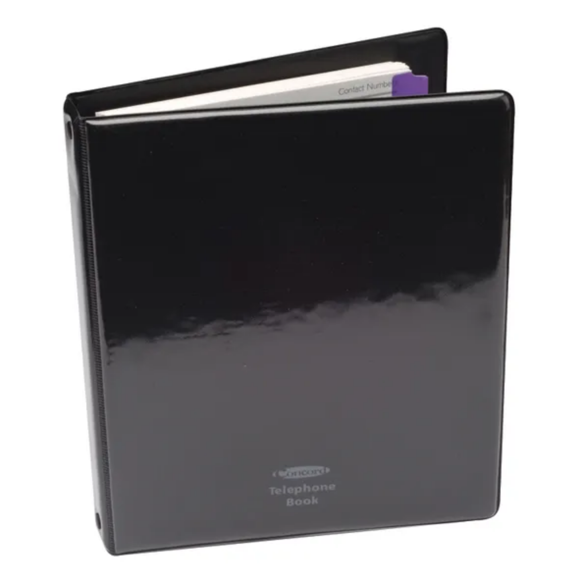 Concord Telephone/Address Binder A5 Black 83010/CD6 Free Next Day ...