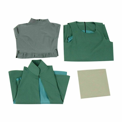 The Handmaid's Tale June Osborne Cosplay Costume offred Gown Green ...