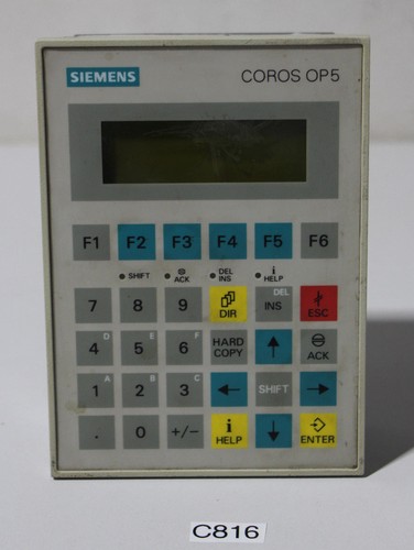 Siemens Coros OP5 6AV3505-1FB12 gebraucht (C816-R36) | eBay UK