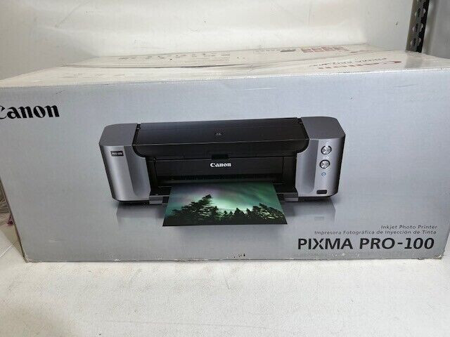 Canon PIXMA PRO-100 Inkjet Color Digital Photo Printer - 6228B002 for ...