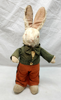 Early Vintage Gund & J. Swedlin 1920's - 1930's Easter Bunny Rabbit 16 ...