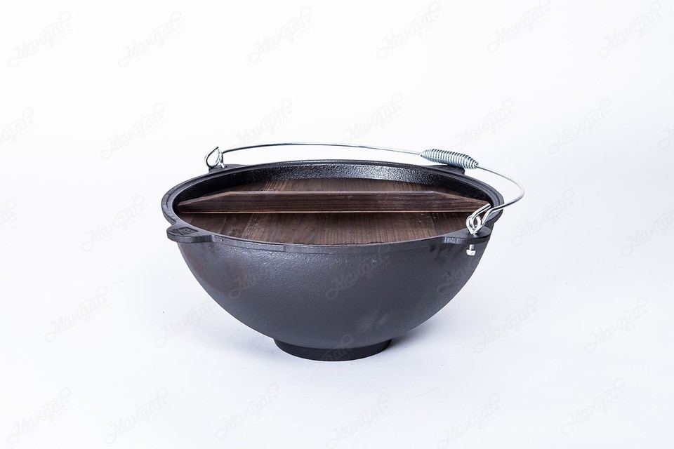 Traditional Kazan Qazon 15L-4gal & Oven Uchag Ochag Pilaf Plov Cast ...