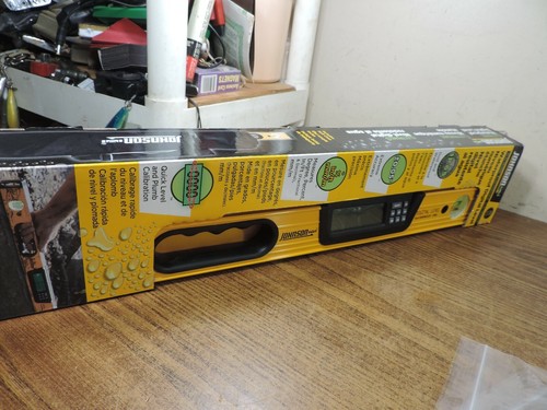 Johnson Levels 24" Waterproof Electronic Digital Level | eBay