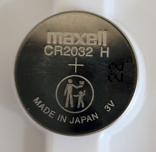 2 BULK Maxell CR2032H (high capacity) 3v Lithium Battery EXPIRE 2032 ...