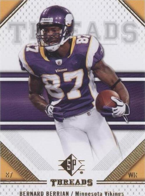 2009 SP Threads - Bernard Berrian #7 for sale online | eBay