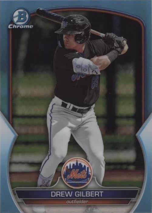 2023 Bowman Draft - Chrome Drew Gilbert #BDC-41 Sky Blue Refractor (RC ...
