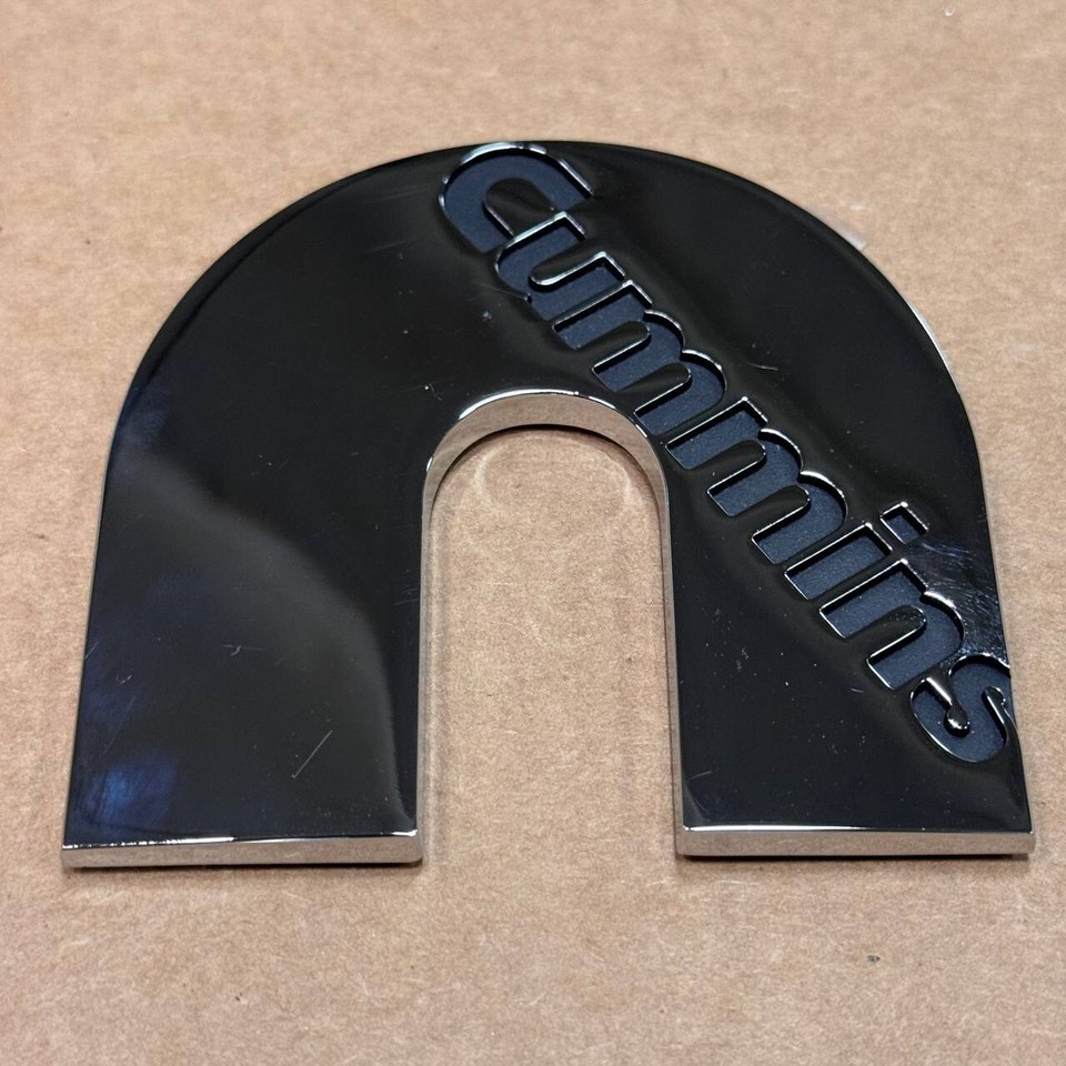 3905431 New Genuine Cummins® Logo 3 x 3 inch Nameplate | eBay