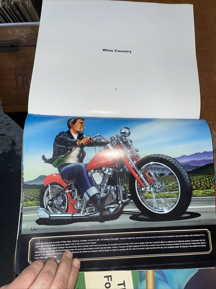 David Mann's Motorcycle Masterpieces 50 Classic Prints Collection Plus ...