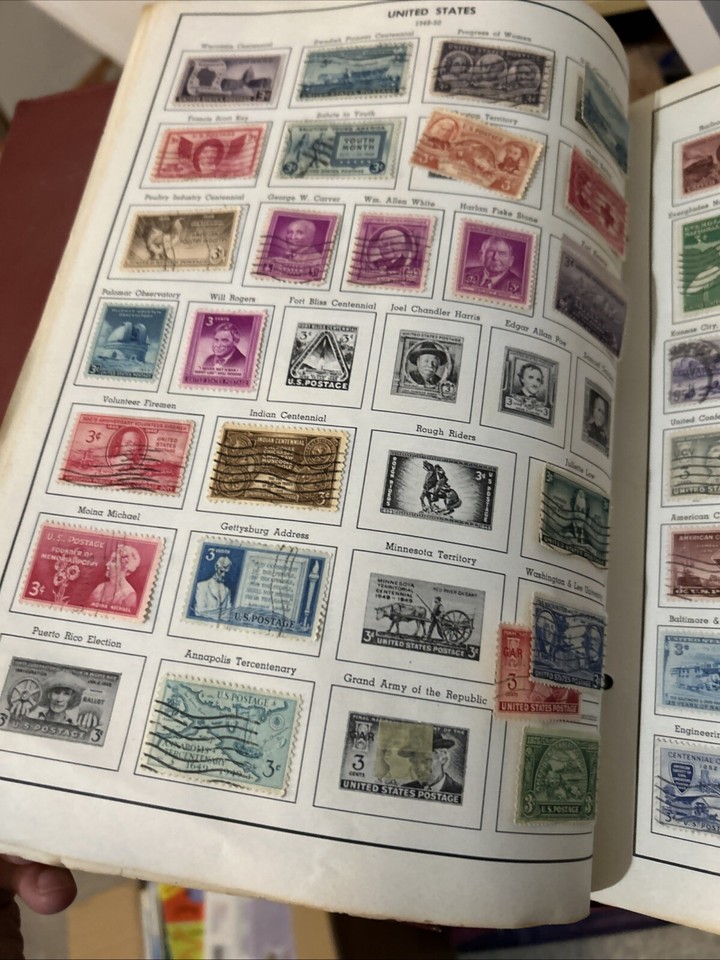 Citation Stamp Album HE Harris | eBay