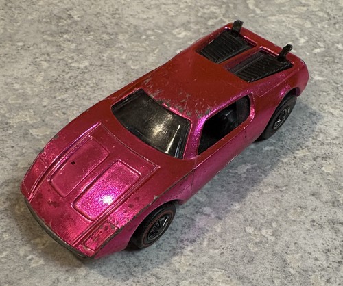 HOT WHEELS REDLINE “AMX/2” IN BRIGHT PINK (1970) – GOOD PRICE FOR THE ...