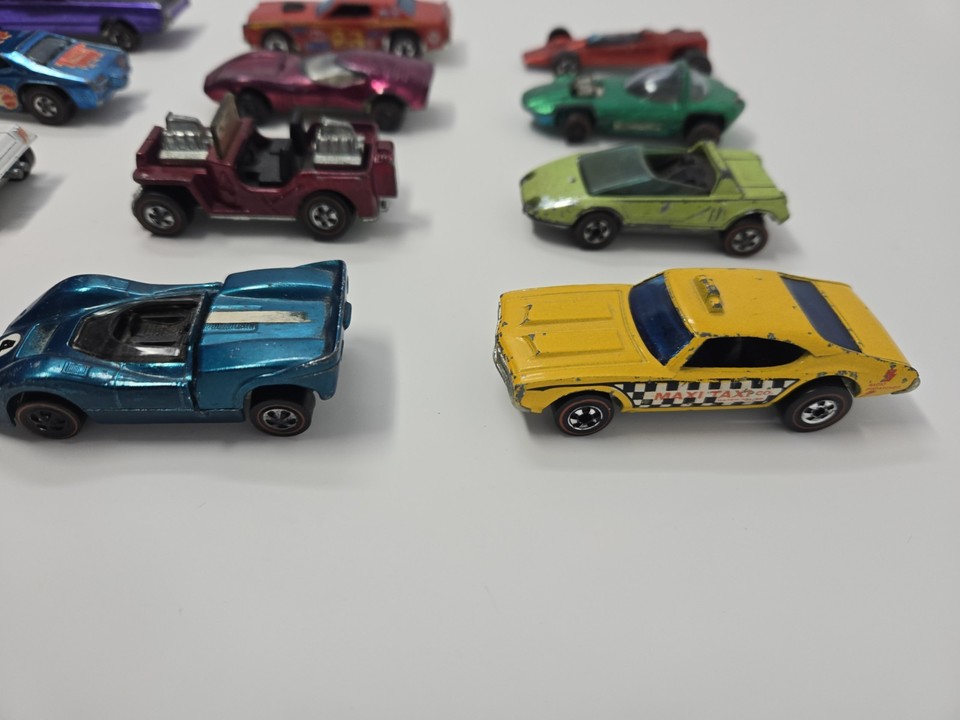 Hot Wheels Redline Lot of 12 Cars #2 of 18 Red Line Lot | eBay