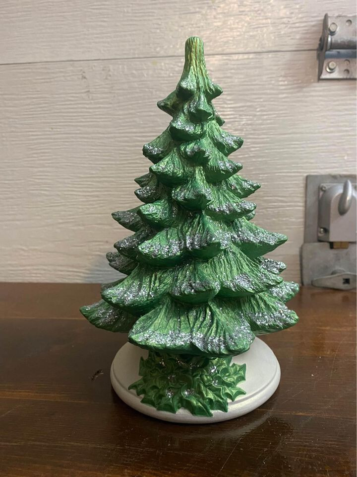 Christmas tree ceramic Nowell’s molds 1977 RARE Vintage beautiful 10 ...