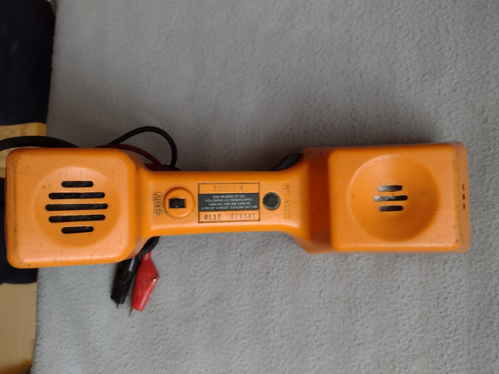 Harris Speaker Phone Butt Test Set Model TS22A for sale online | eBay