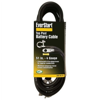 Everstart LF51-4L-77 4-Gauge Top Post Battery Cable, 51-Inches | eBay