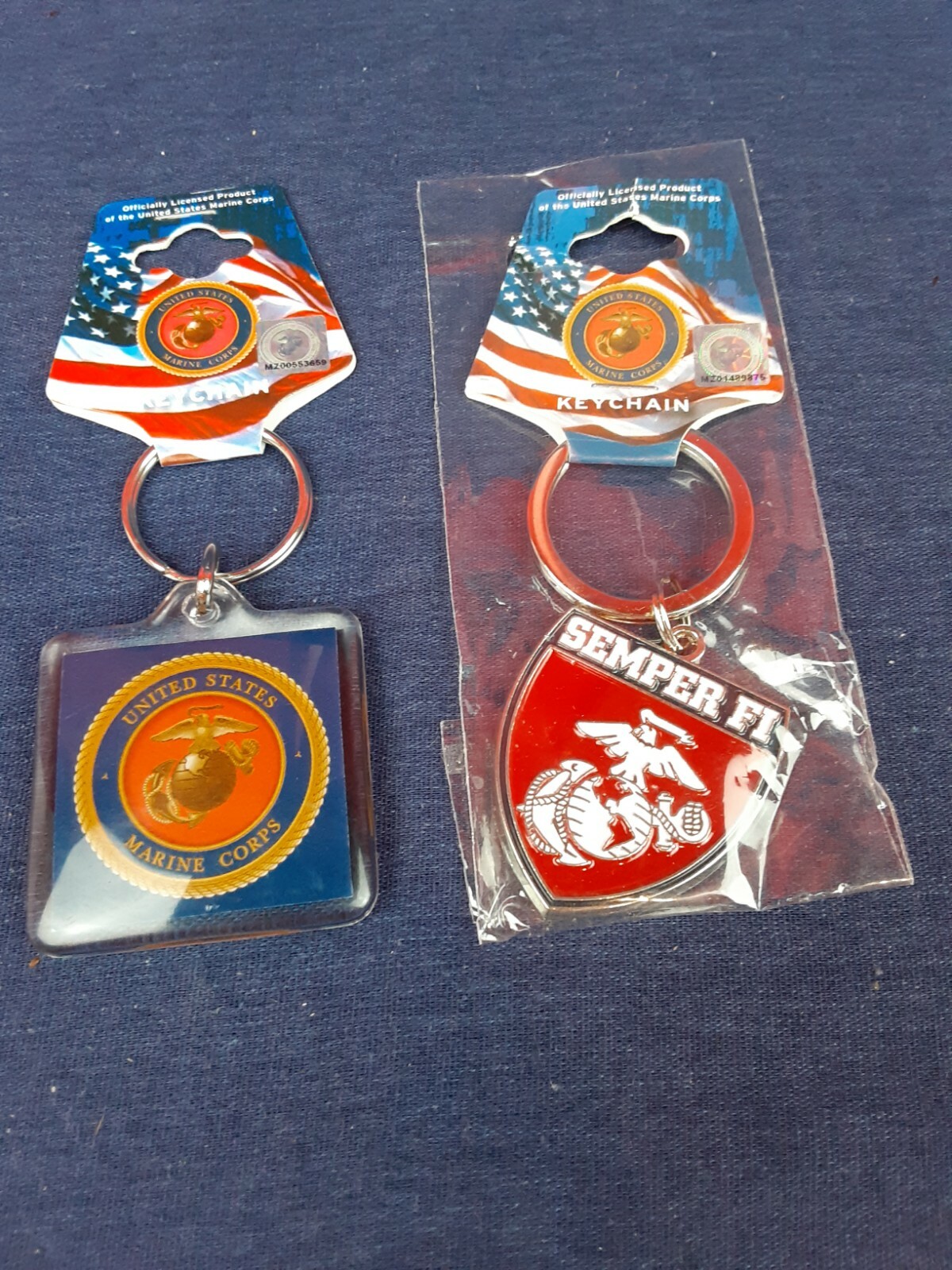 Lot of 2 U.S Marines and Semper FI Logo Licensed keychain lot of 2 | eBay