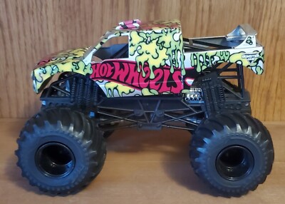 Hot Wheels Monster Jam 7" Slime Firestorm Diecast Collectible Toy Truck ...