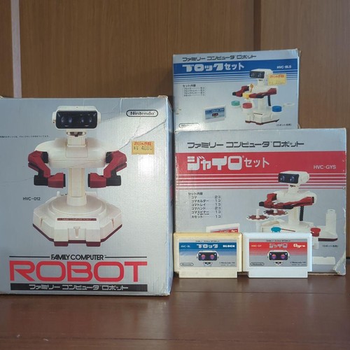 Nintendo Famicom Robot R.O.B. HVC-012 + Gyro + Block Set Japan F/S | eBay