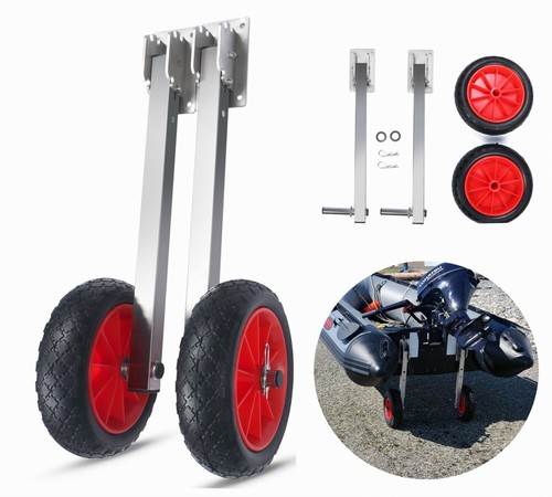 Stainless Steel Inflatable Transom Launching Wheels System 360 Degree ...