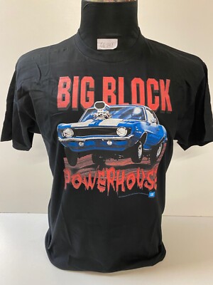 Chevrolet GM Big Block T-Shirt schwarz S M L XL XXL American Dream US ...
