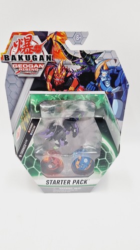 Bakugan Geogan Rising Starter Pack TORONOID ULTRA BEHEMOS NINJITON Spin ...