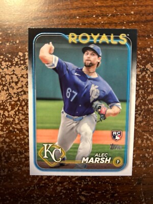 Alec Marsh RC #163 - 2024 Topps | eBay