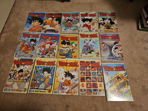 Viz Comics Dragon Ball 33 Issues Parts 1-5 Lot Not Complete Manga Style ...