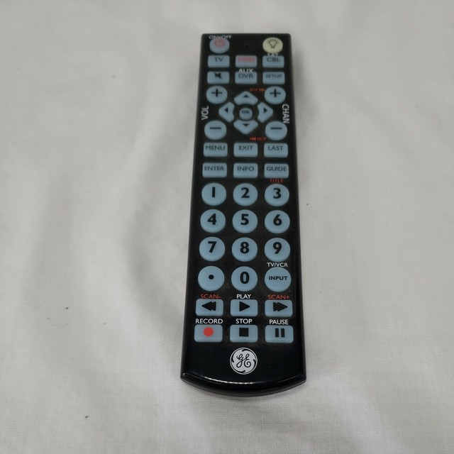 Original GE Rc24116-b Jc024 Universal Remote Control for sale online | eBay