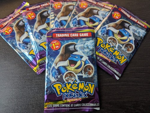 Pokemon Pokedex Edition Booster Pack - 6 Packs (Spanish) brand new ...